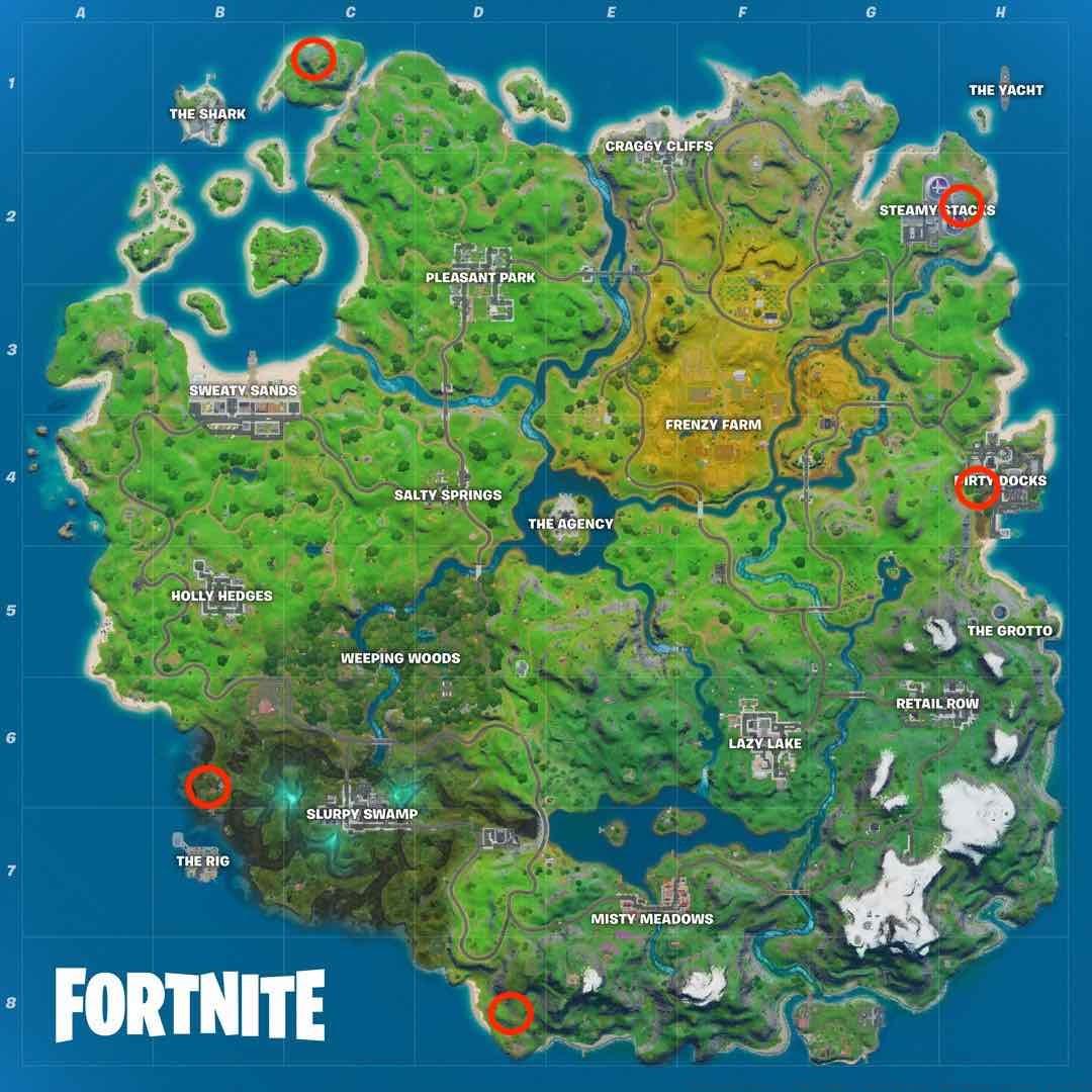 Fortnite Golden Wrench Locations: Here’s Where To Search Five Golden ...