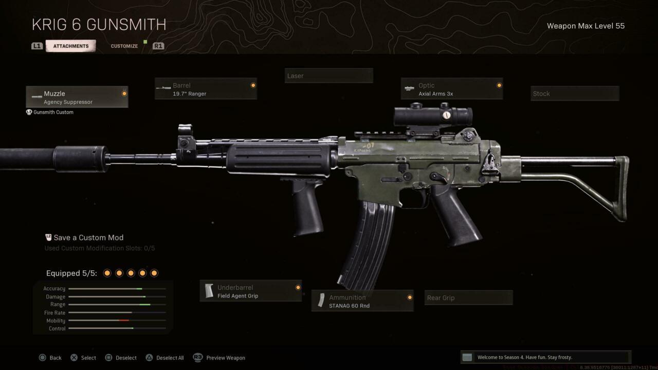 Best Warzone Loadout | Call of Duty: Warzone Season 4 Master Warzone's ...