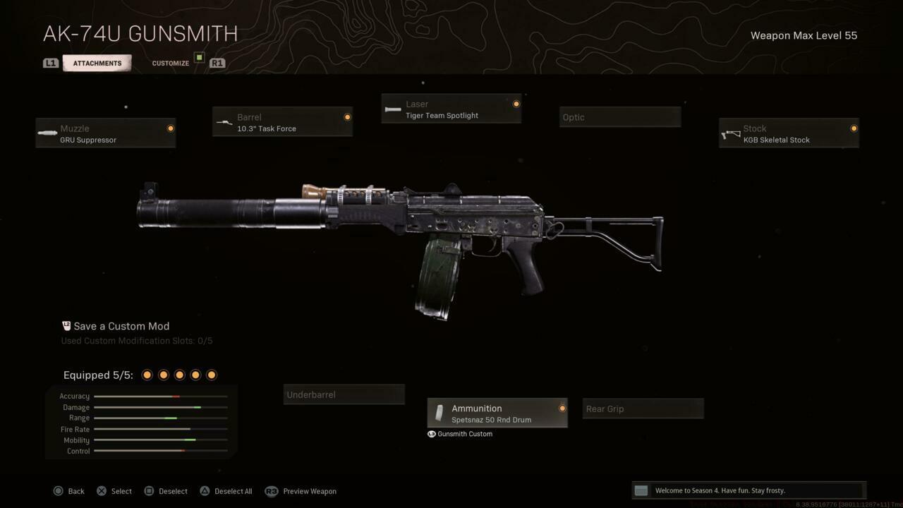 Best Warzone Loadout | Call of Duty: Warzone Season 4 Master Warzone's ...