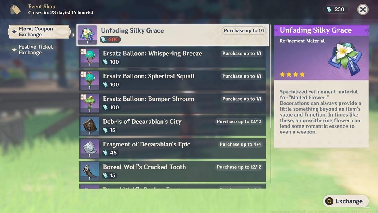 Genshin Impact – Windblume’s Breath Event And Mailed Flower Guide ...