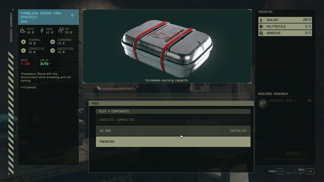 Starfield – How To Manage Inventory And Encumbrance Master Starfield's ...