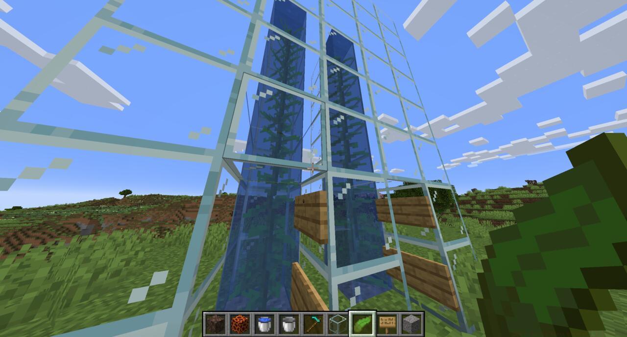 How To Make A Water Elevator In Minecraft Master Minecraft vertical ...