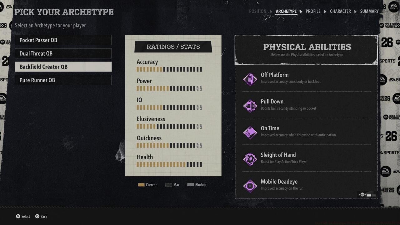 Best QB Archetype To Pick In College Football 26 Master College ...