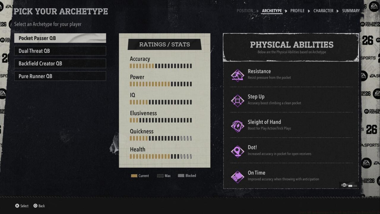 Best QB Archetype To Pick In College Football 26 Master College ...